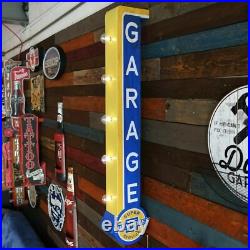Chevrolet Garage 40 Double Sided Sign LED Marquee Bulbs Retro Vintage ...
